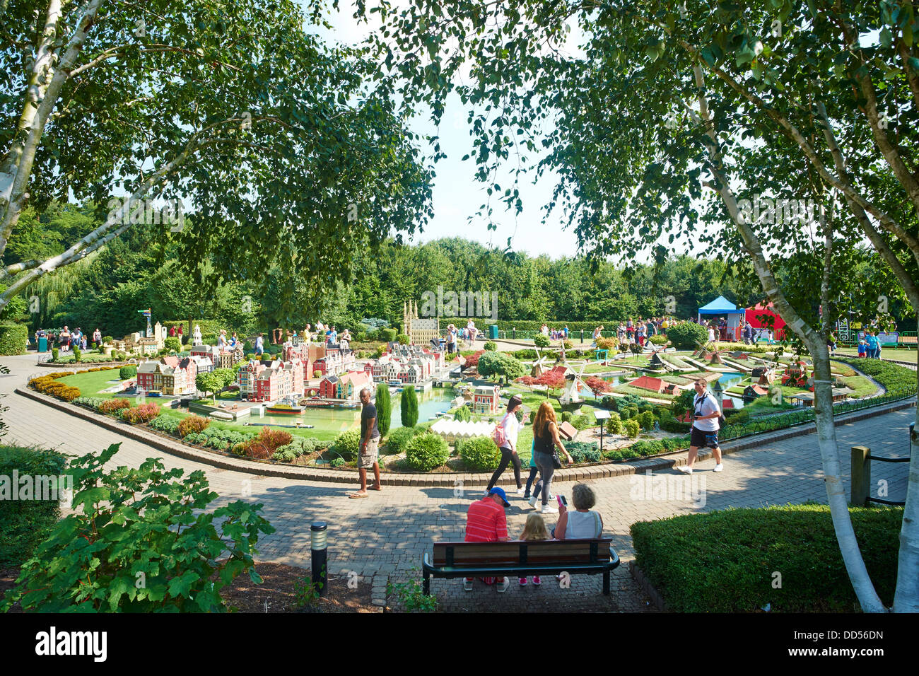 MiniLand Legoland Theme Park Windsor UK Stock Photo - Alamy