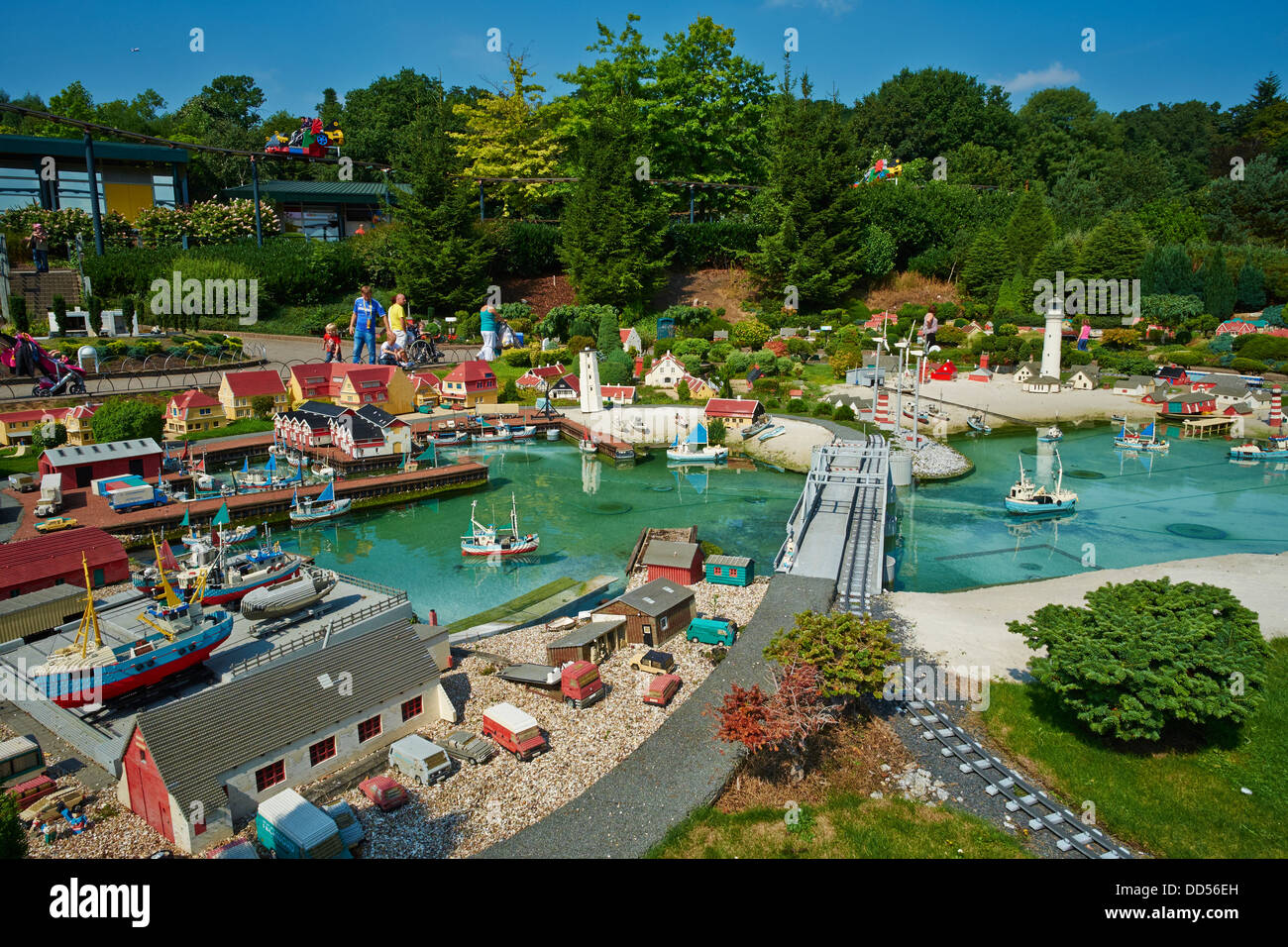 MiniLand Legoland Theme Park Windsor UK Stock Photo - Alamy