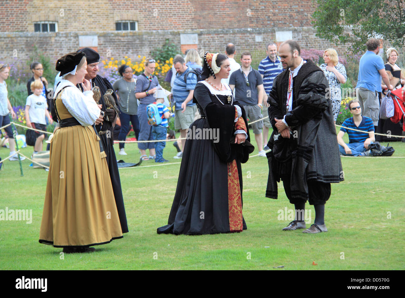 London, UK. 26th Aug, 2013. Tudor Joust, Hampton Court Palace, East ...