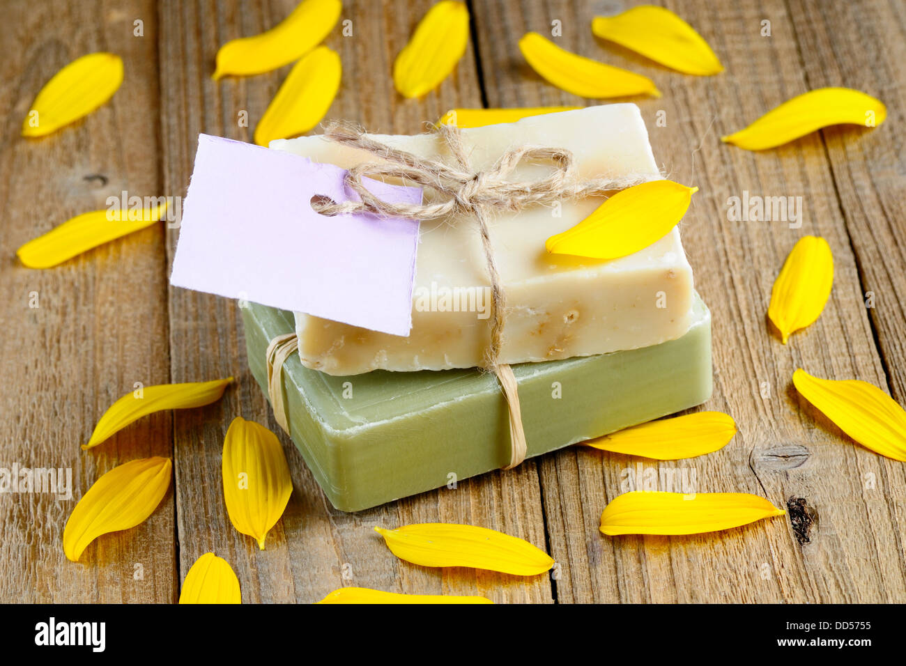 Two bars homemade soap hi-res stock photography and images - Alamy
