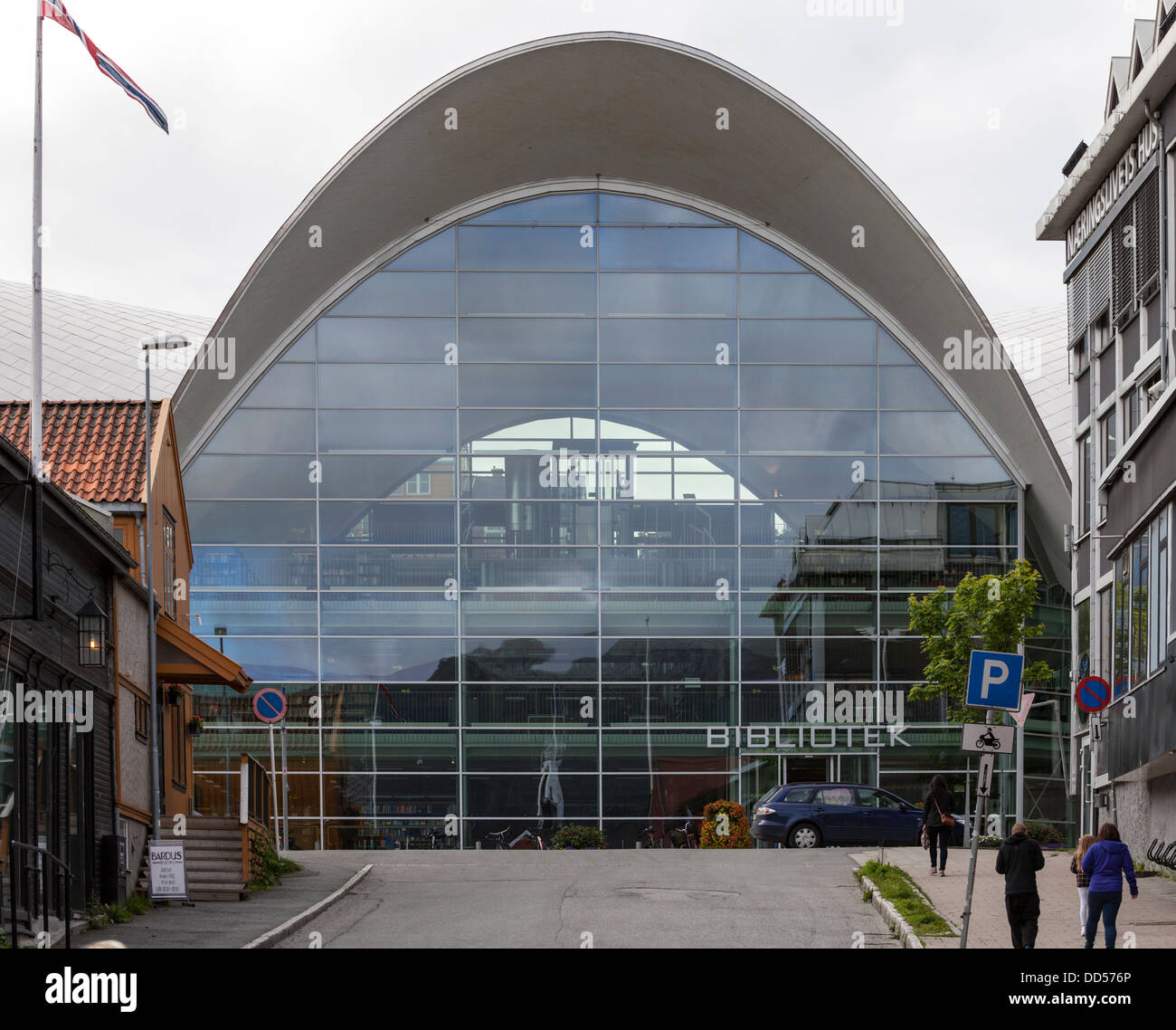 Glass facade modern library hi-res stock photography and images - Alamy