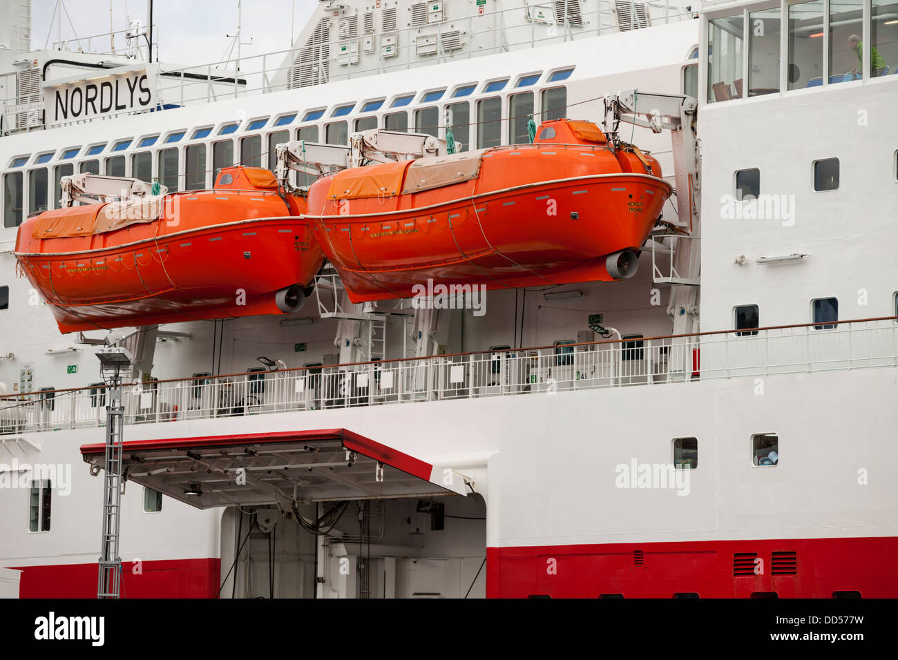Open lifeboat hi-res stock photography and images - Alamy