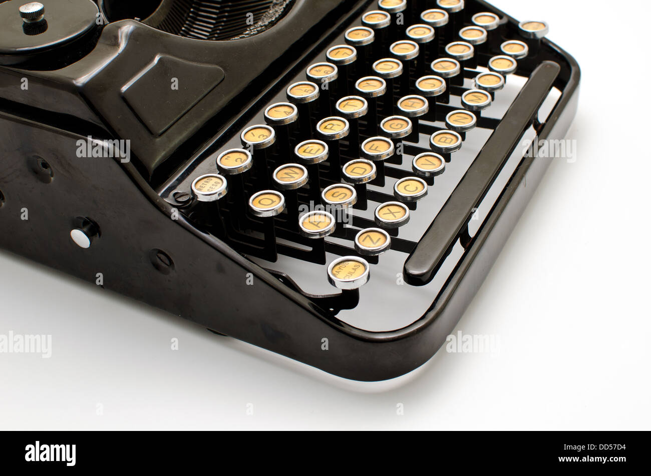 Old machine writing Stock Photo - Alamy