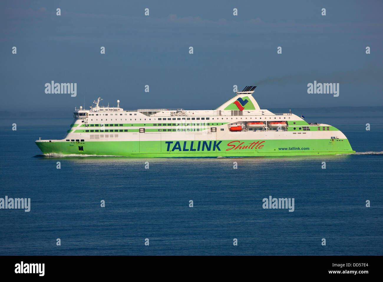 Tallink Shuttle boat on the Baltic Sea Stock Photo - Alamy