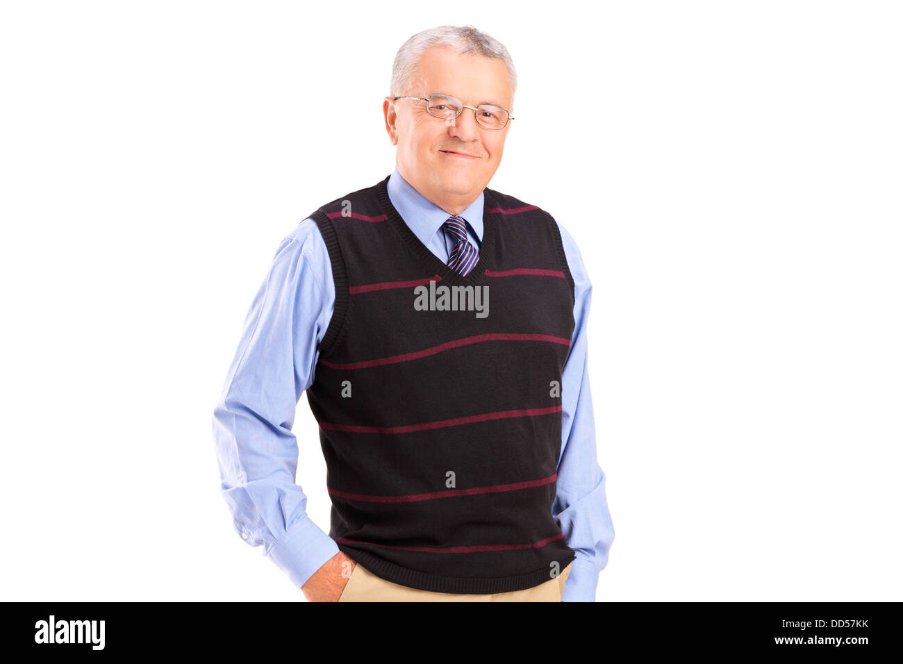 Happy gentleman posing Stock Photo - Alamy
