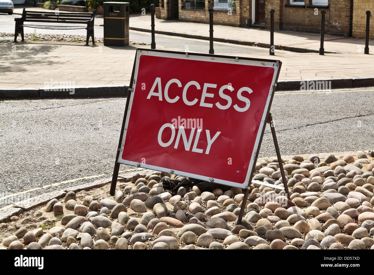 Access Only sign Stock Photo - Alamy