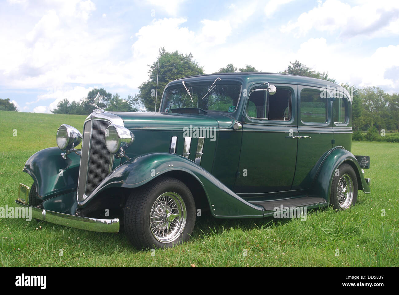 1933 Chevy Motor Eagle 4 Door Sedan Stock Photo - Alamy