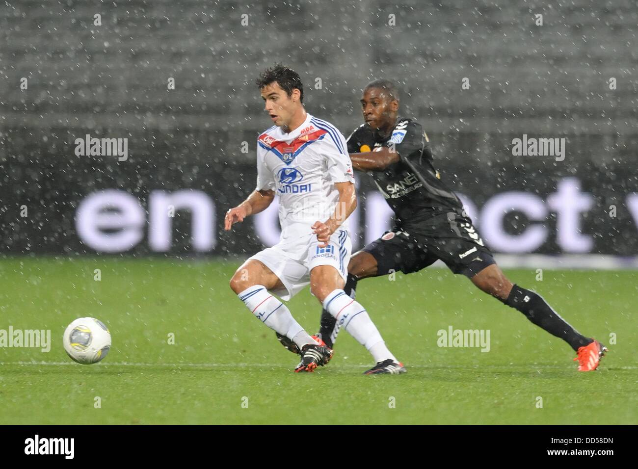 24.08.2013. Lyon, France. French League 1 football. Olympique lyonnais ...