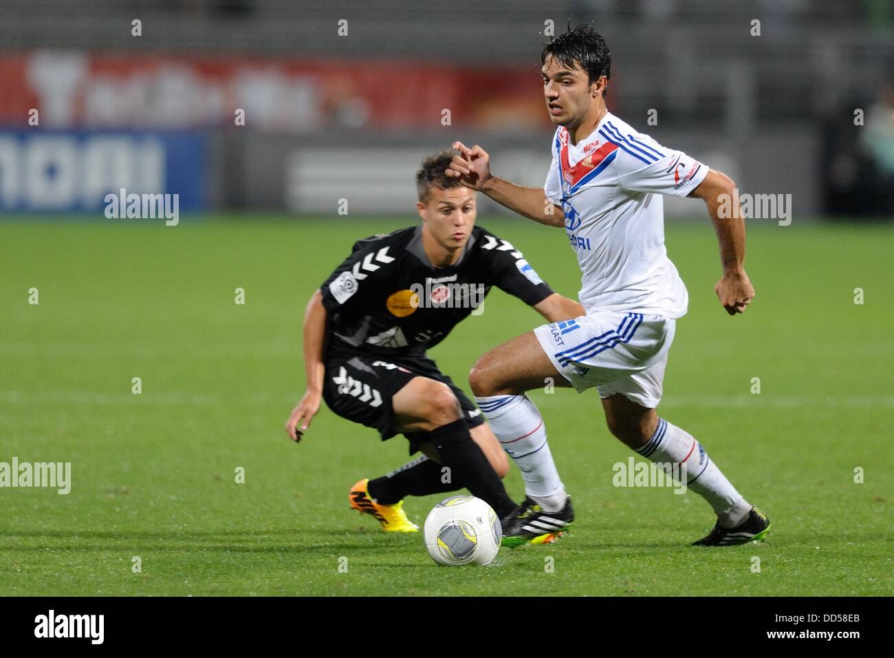 24.08.2013. Lyon, France. French League 1 football. Olympique lyonnais ...