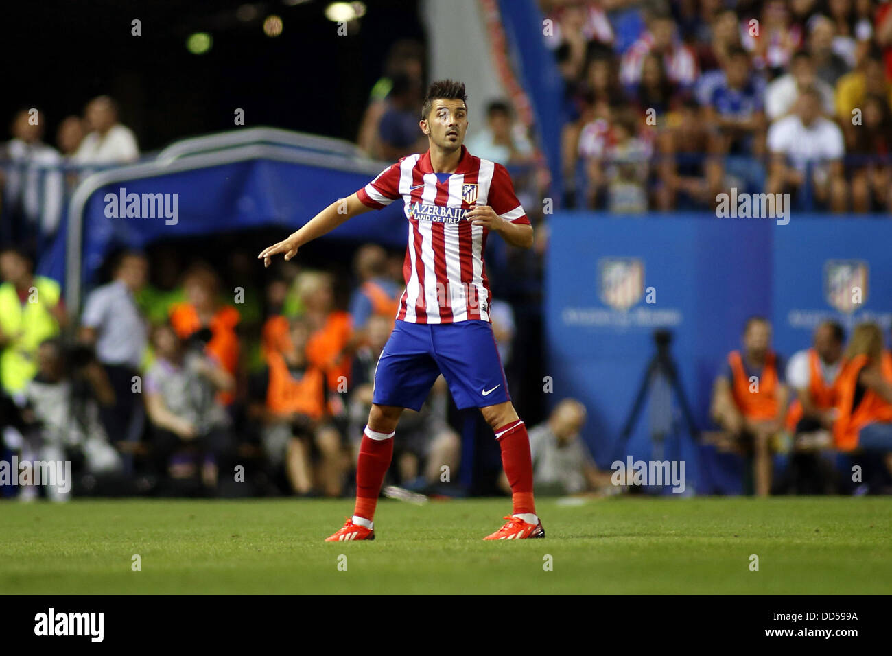 David Villa (Atletico), AUGUST 21, 2013 - Football / Soccer : Spanish ...