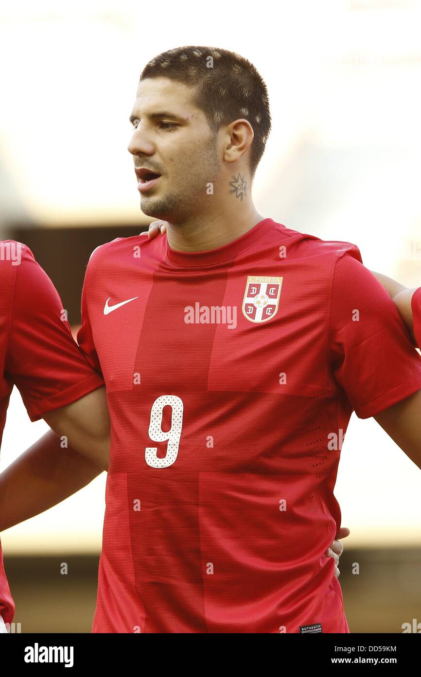 Aleksandar Mitrovic (SRB), AUGUST 14, 2013 - Football / Soccer ...