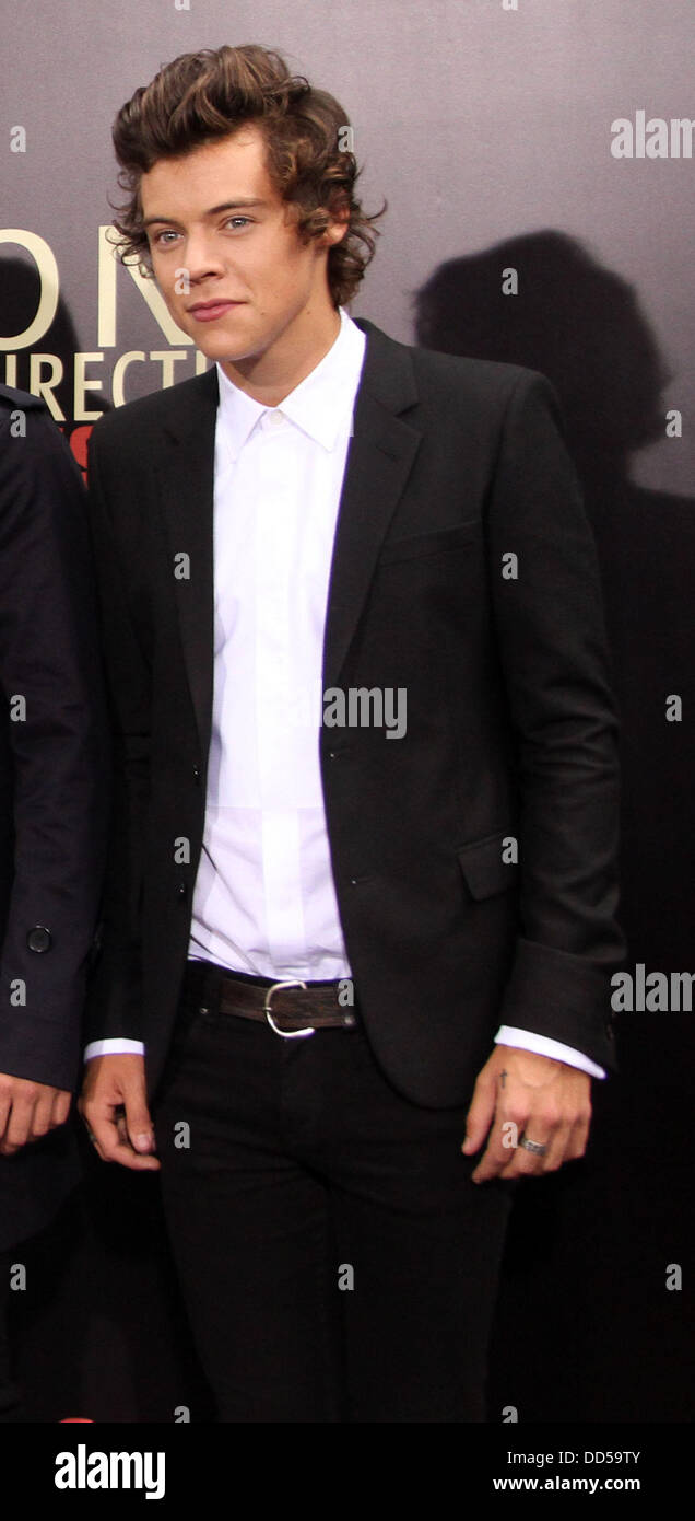 New York, New York, USA. 26th Aug, 2013. HARRY STYLES from the group ...