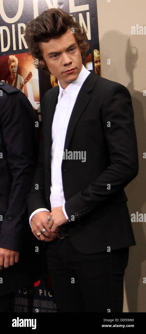 New York, New York, USA. 26th Aug, 2013. HARRY STYLES from the group ...