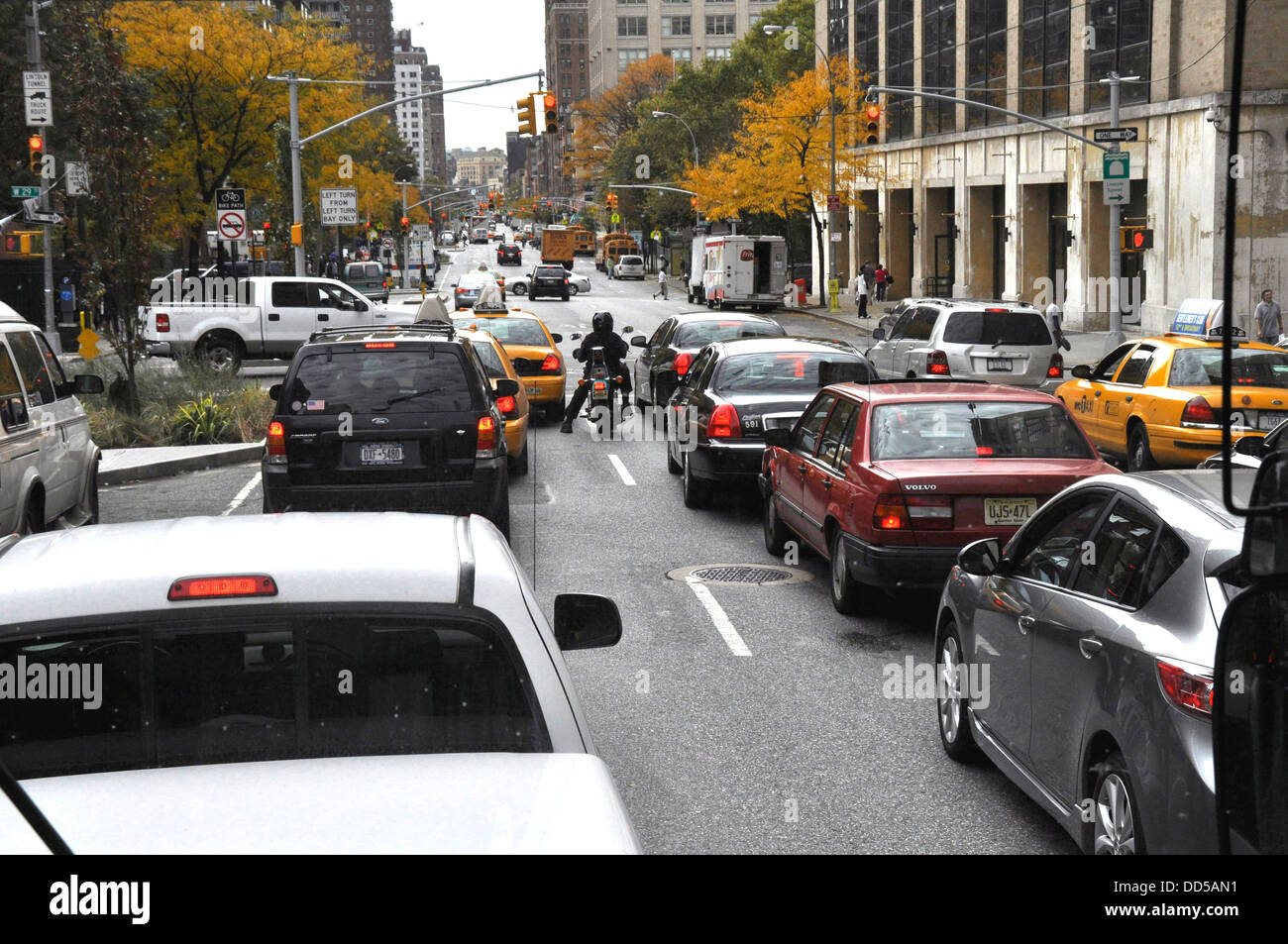 Traffic in New York City Stock Photo - Alamy