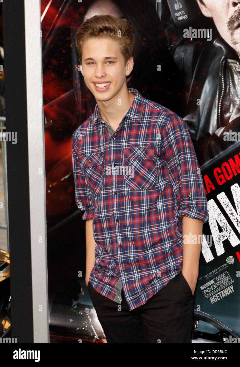 Los Angeles, USA. 26th Aug, 2013. Ryan Beatty at arrivals for GETAWAY ...