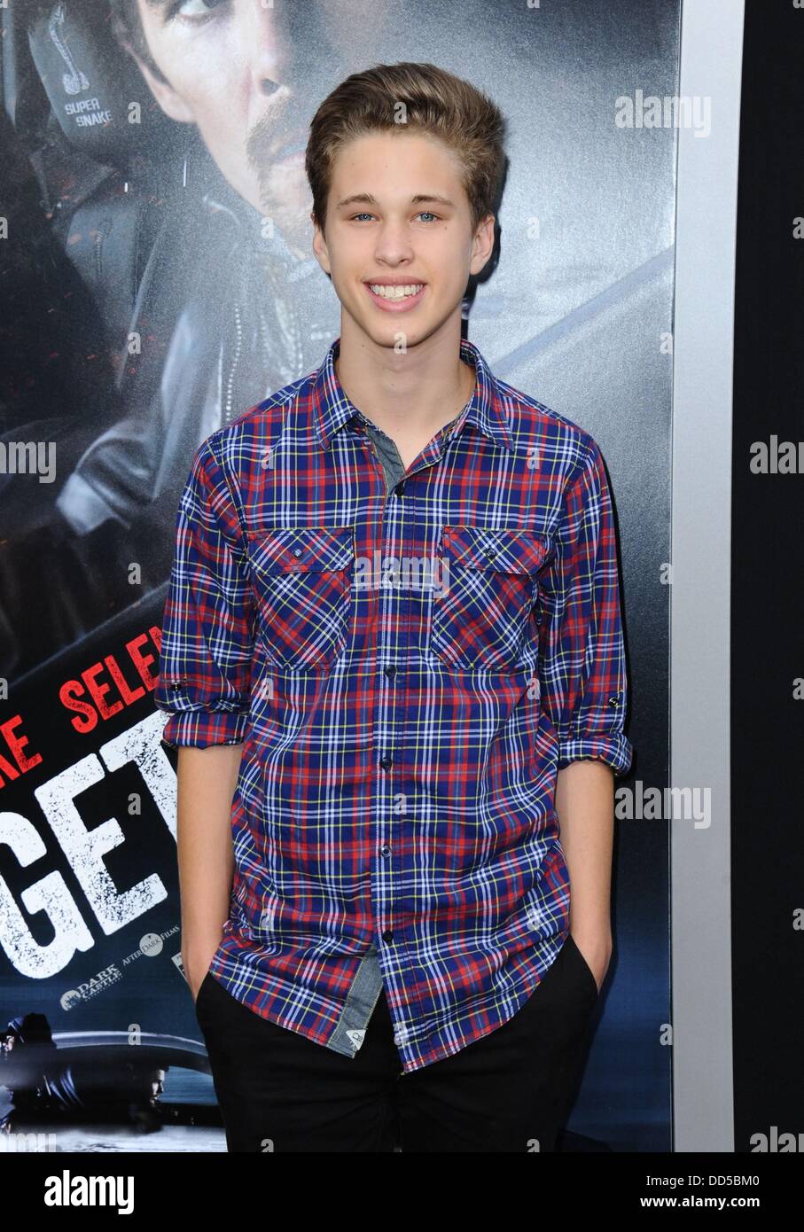Los Angeles, CA. 26th Aug, 2013. Ryan Beatty at arrivals for GETAWAY ...