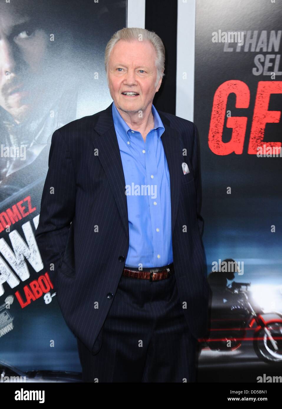 Los Angeles, CA. 26th Aug, 2013. Jon Voight at arrivals for GETAWAY ...
