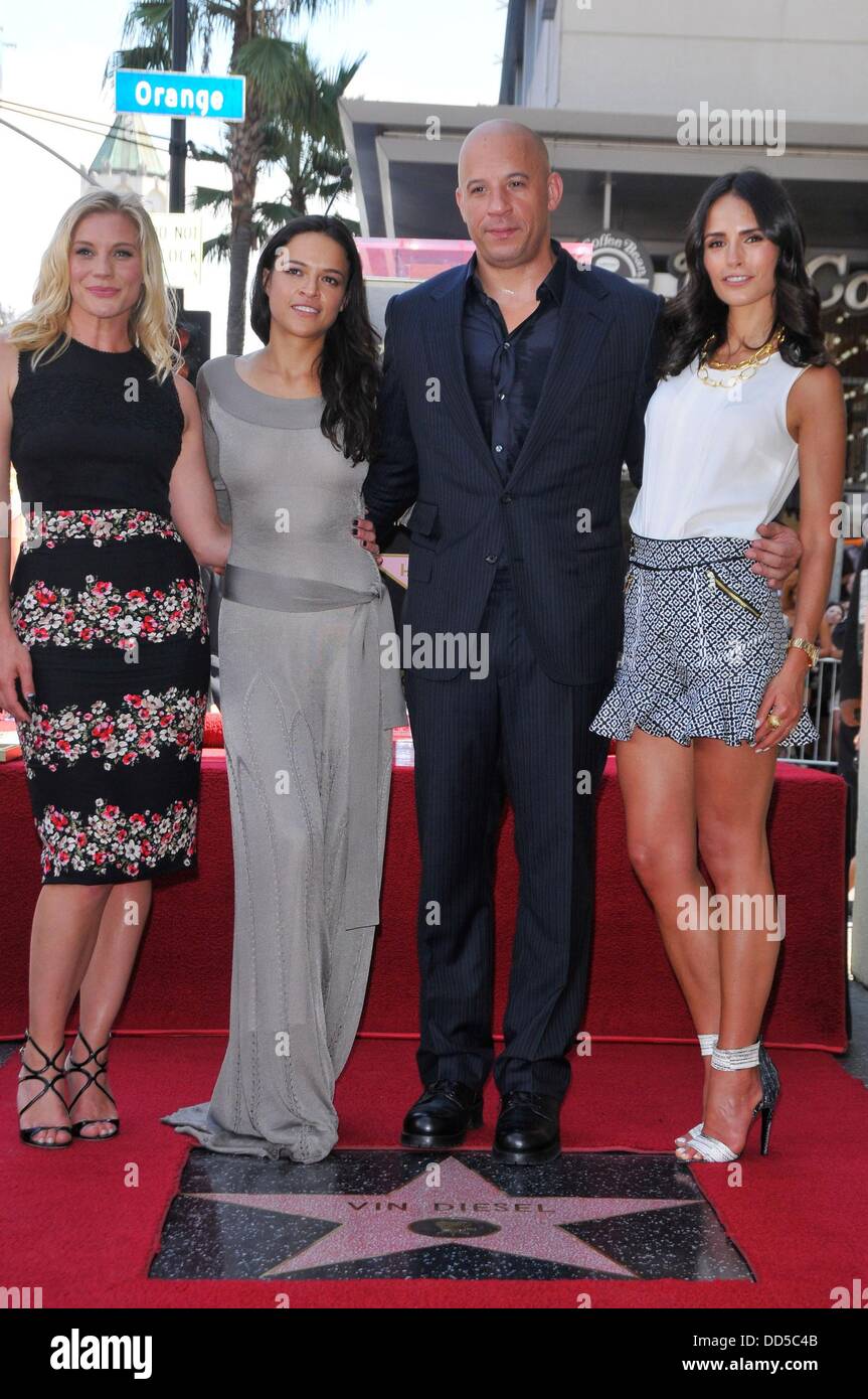 Michelle rodriguez and jordana brewster hi-res stock photography and ...