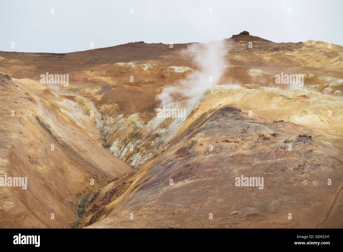 Volcanic Steam at Namaskard Stock Photo - Alamy
