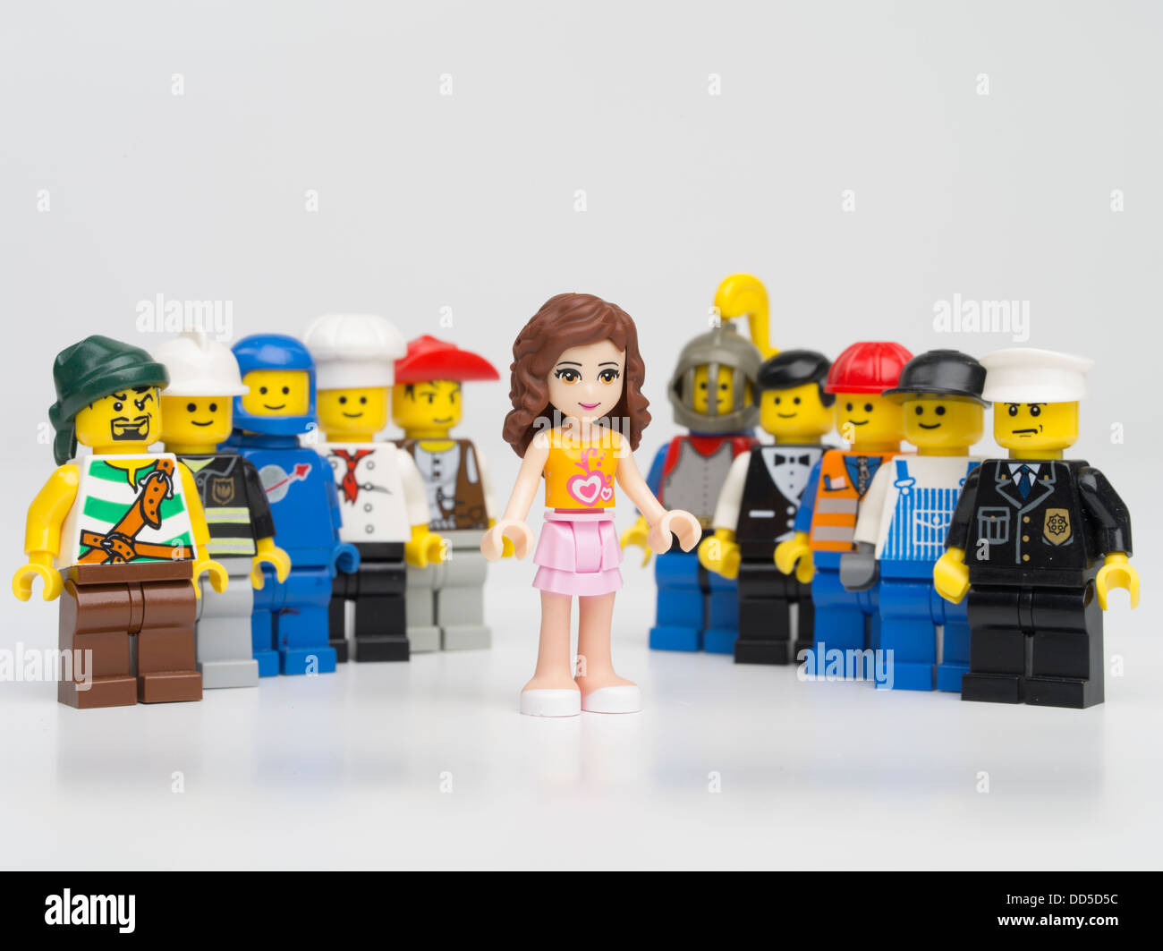 Olivia a Lego Friends mini-doll introduced in 2012 to appeal to girls ...