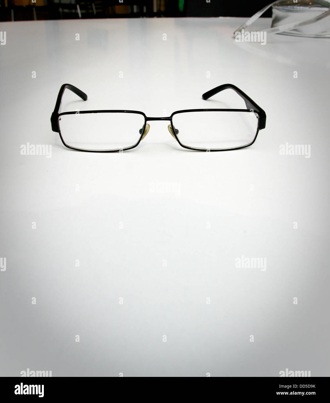 Spectacles on table hi-res stock photography and images - Alamy
