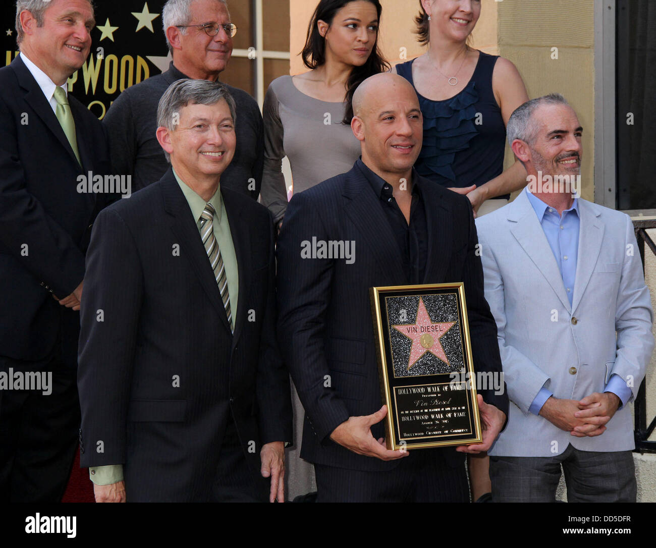 Hollywood, California, USA. 25th Aug, 2013. Vin Diesel Honored With ...