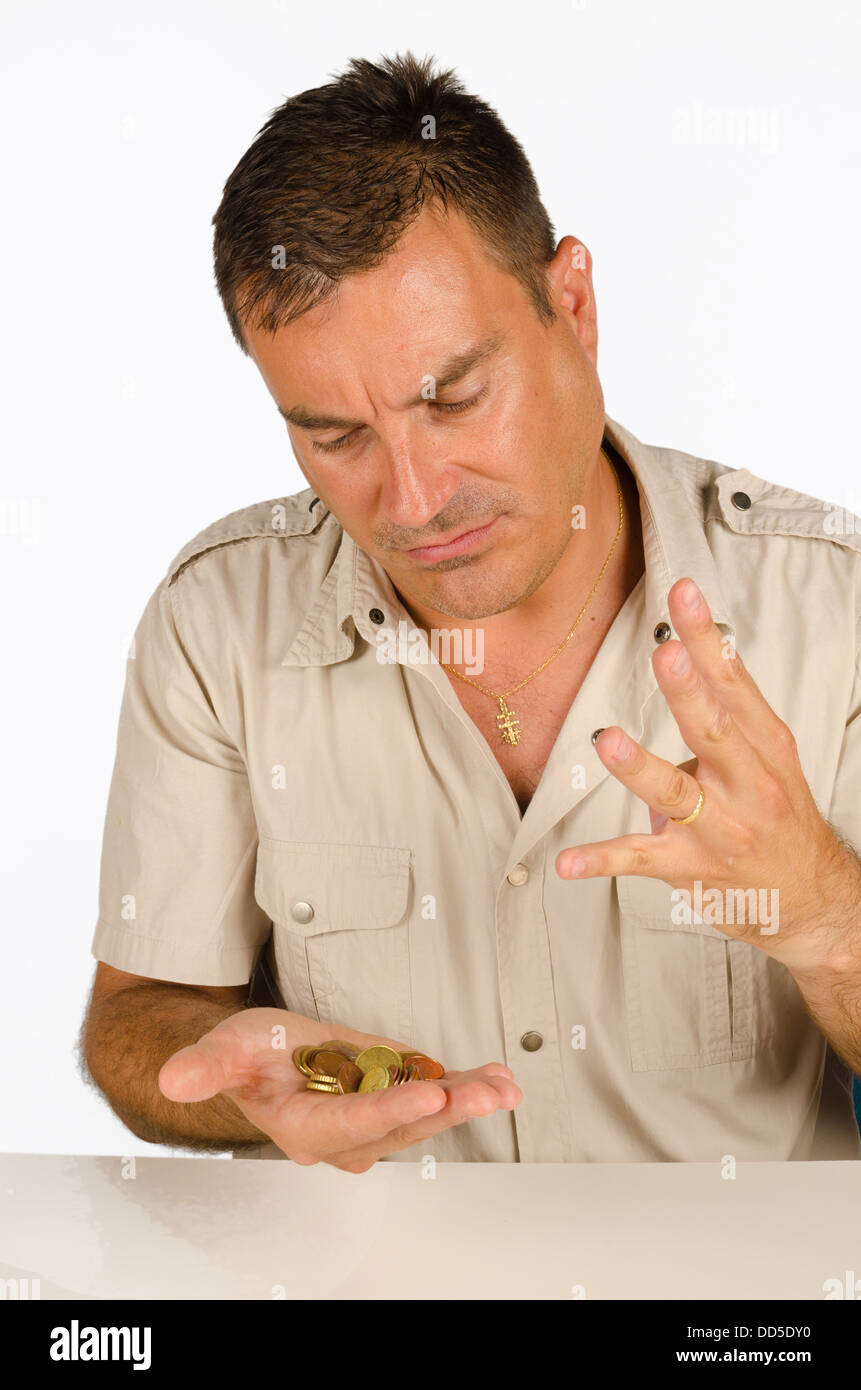 Guy counting hi-res stock photography and images - Alamy