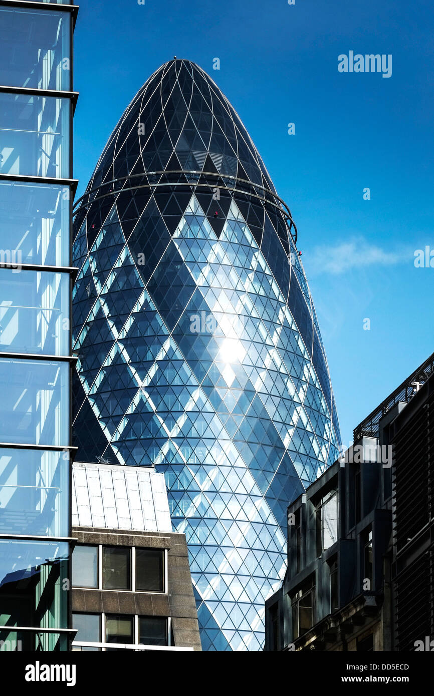 The Gherkin in London Stock Photo - Alamy