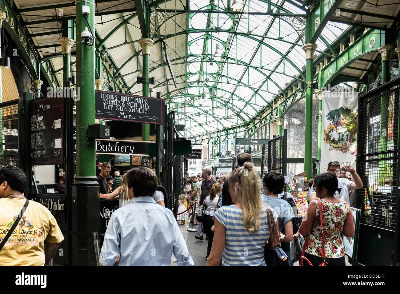 Roof borough market in london hi-res stock photography and images - Alamy