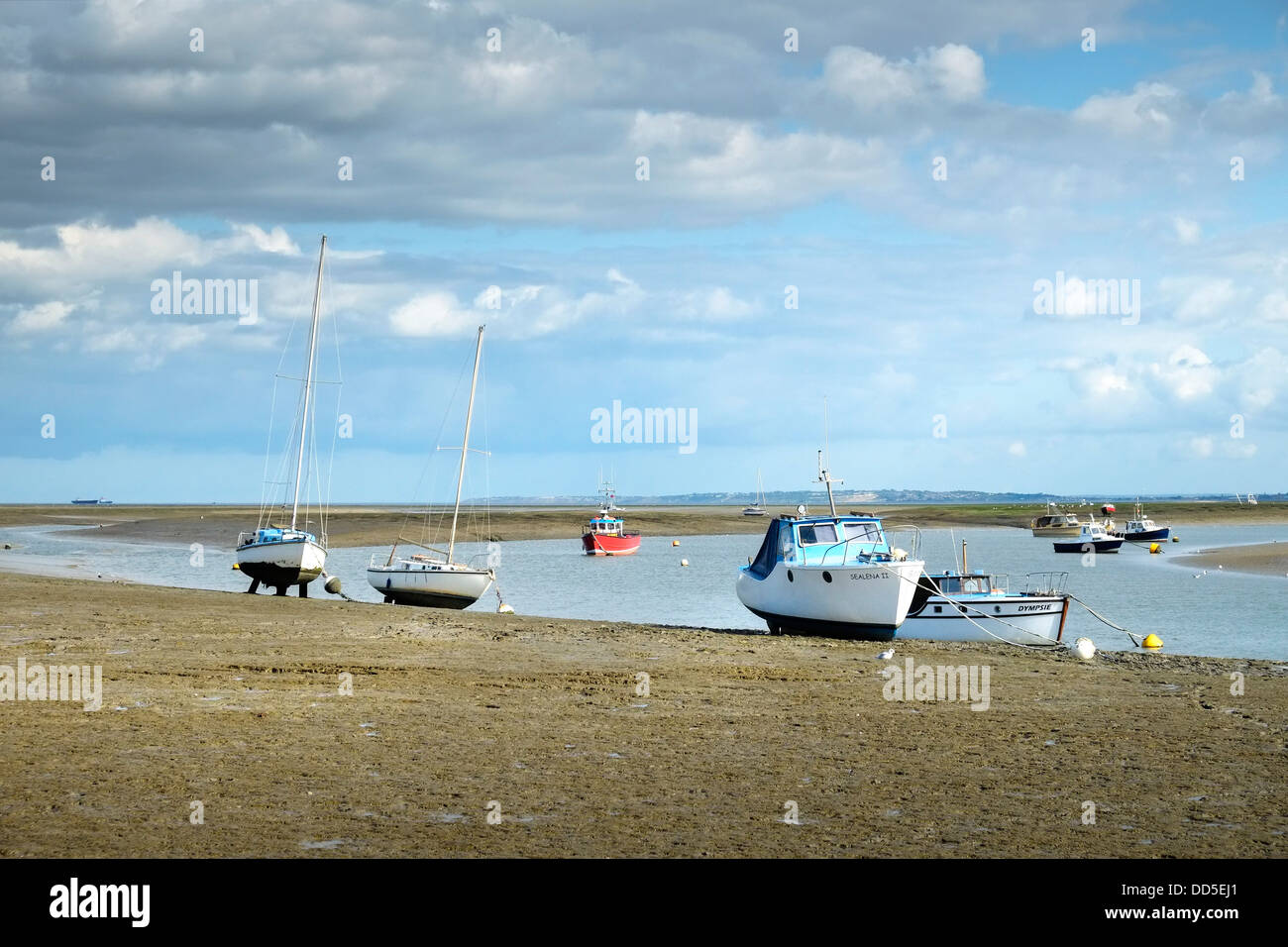 Spring low tide thames hi-res stock photography and images - Alamy