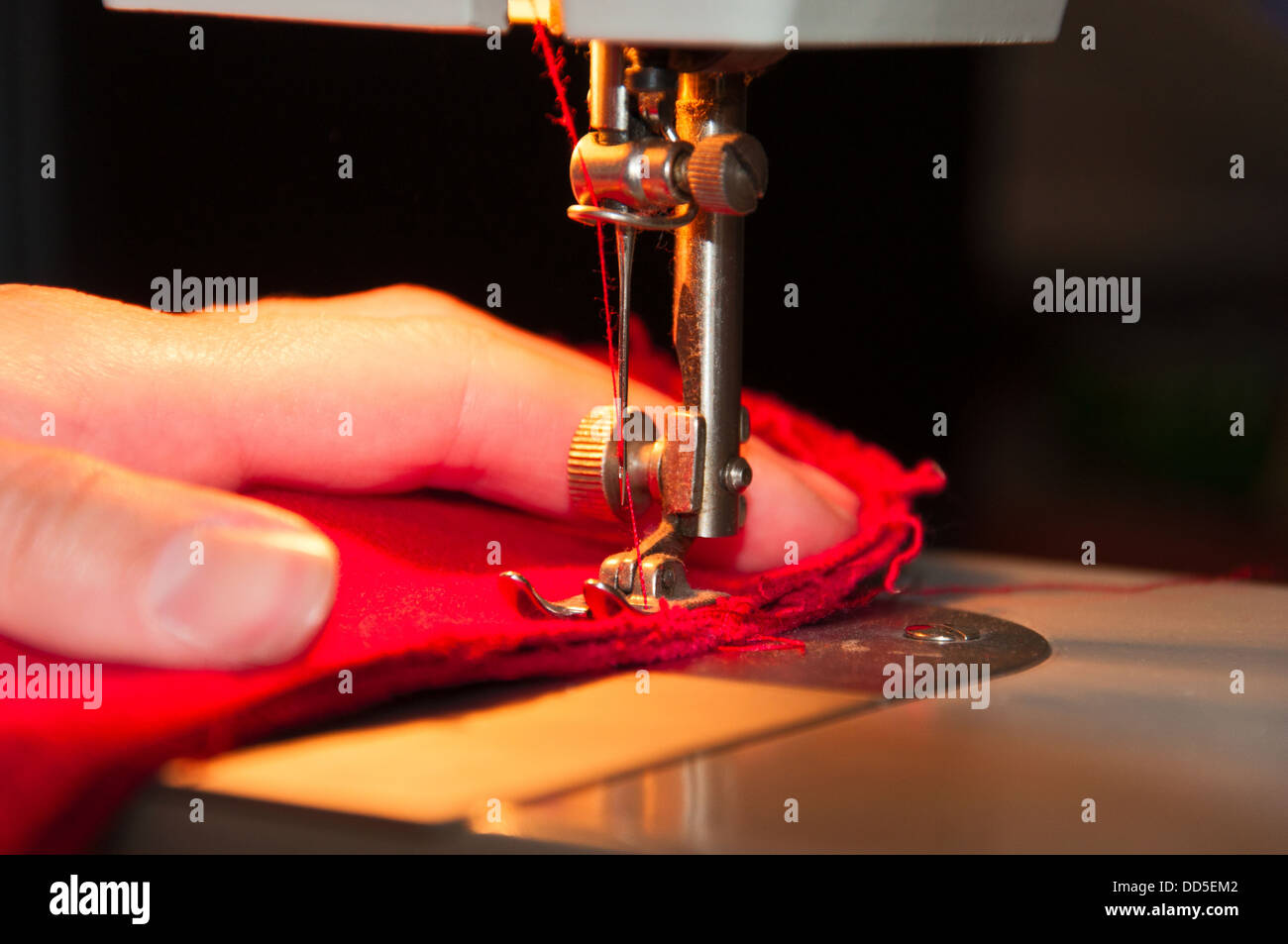 Tailoring process - closeup Stock Photo - Alamy