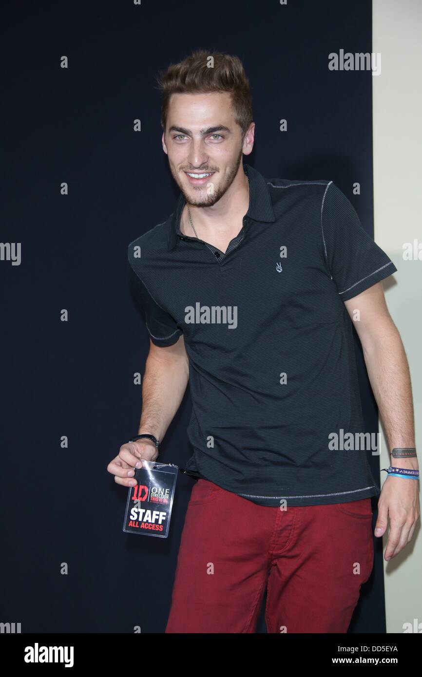 New York, USA. 26th Aug, 2013. US actor Kendall Schmidt attends the ...