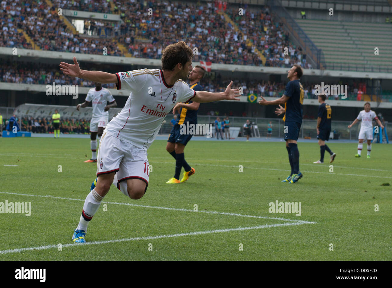 Andrea Poli (Milan), AUGUST 24, 2013 - Football / Soccer : Andrea Poli ...