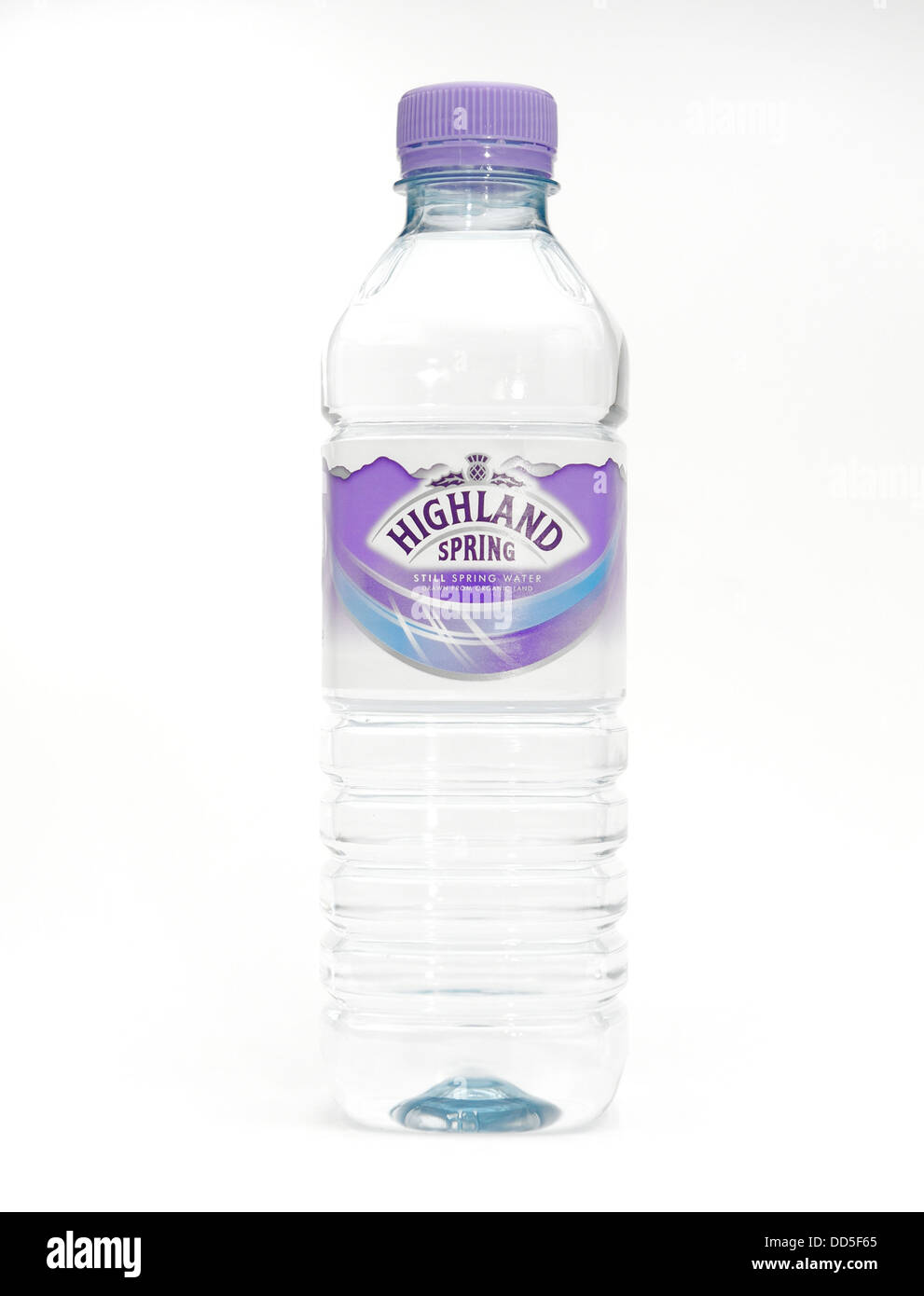 A bottle of highland spring water Stock Photo - Alamy
