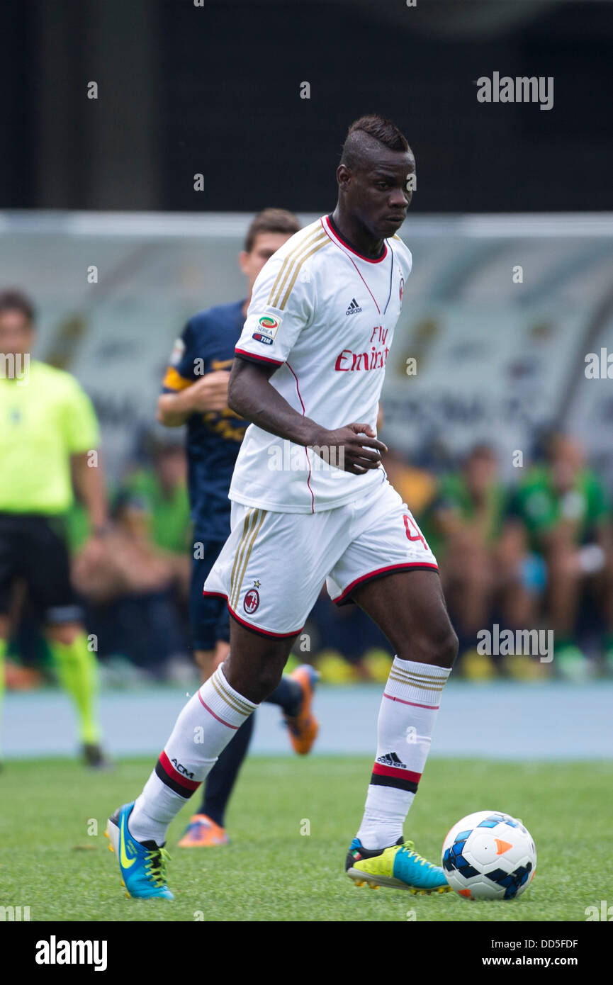 Mario Balotelli (Milan), AUGUST 24, 2013 - Football / Soccer : Italian ...