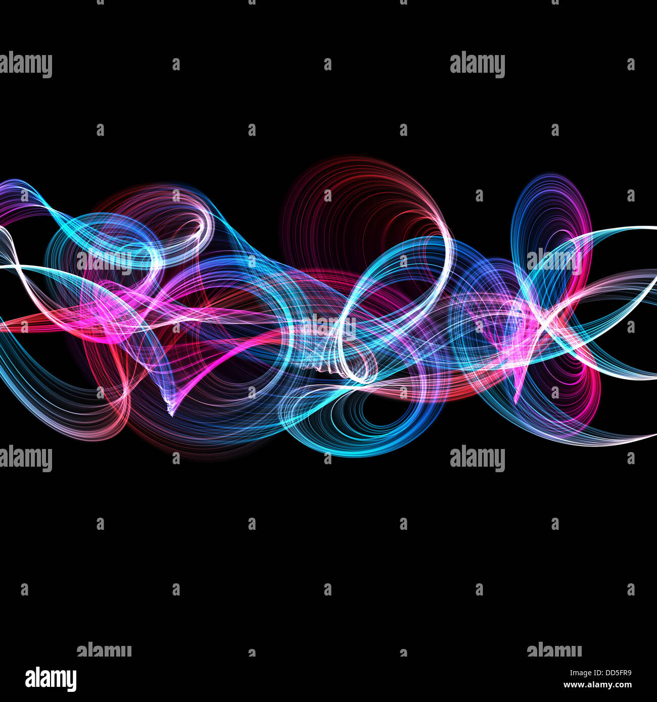 abstract colorful twisted waves Stock Photo - Alamy