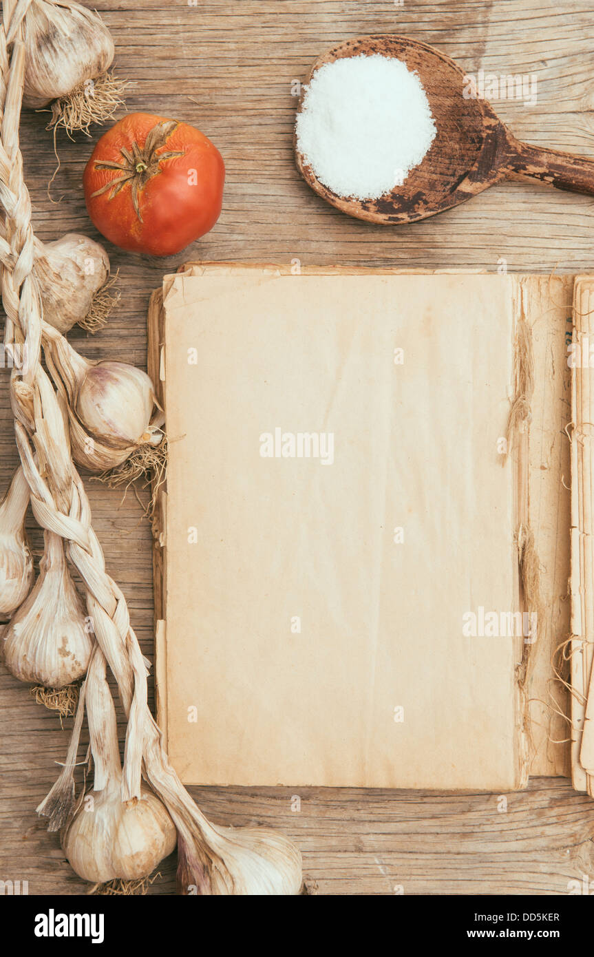 Blank Cookbook Cover