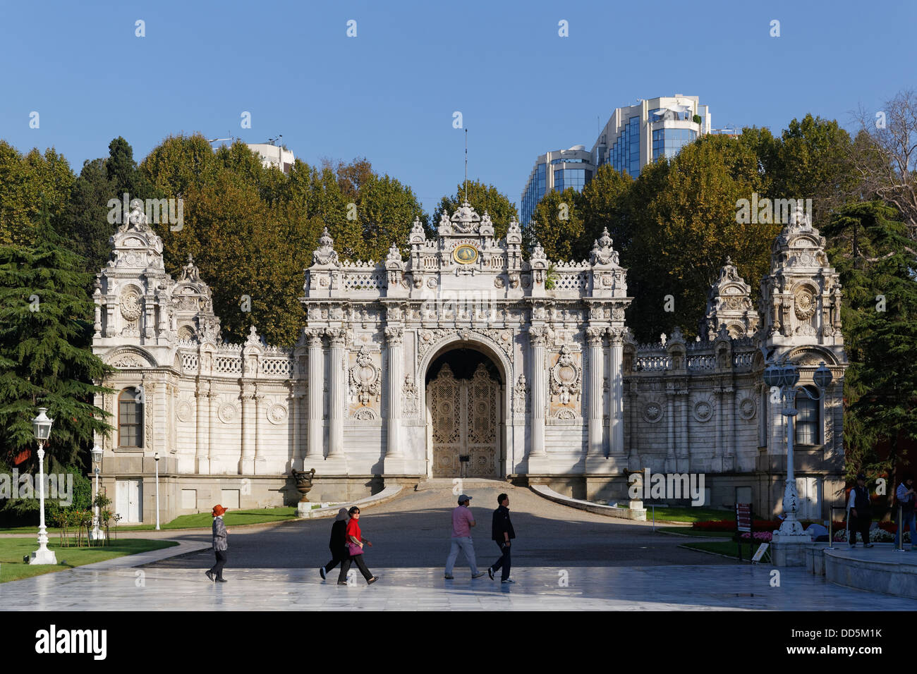 Turkey, Istanbul, View of Dolmabahce Palace Stock Photo - Alamy