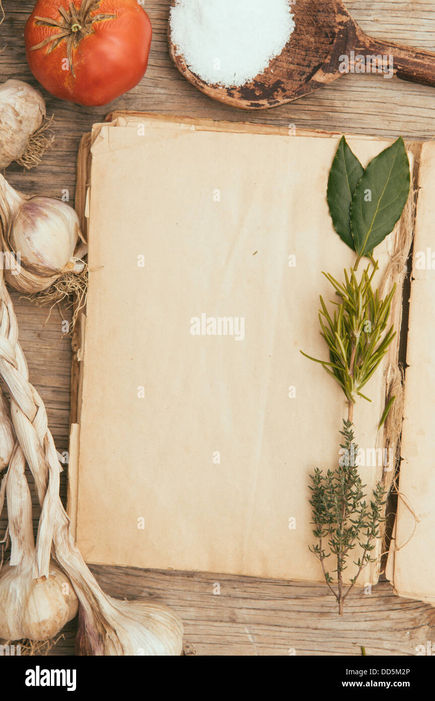 Blank cookbook hi-res stock photography and images - Alamy
