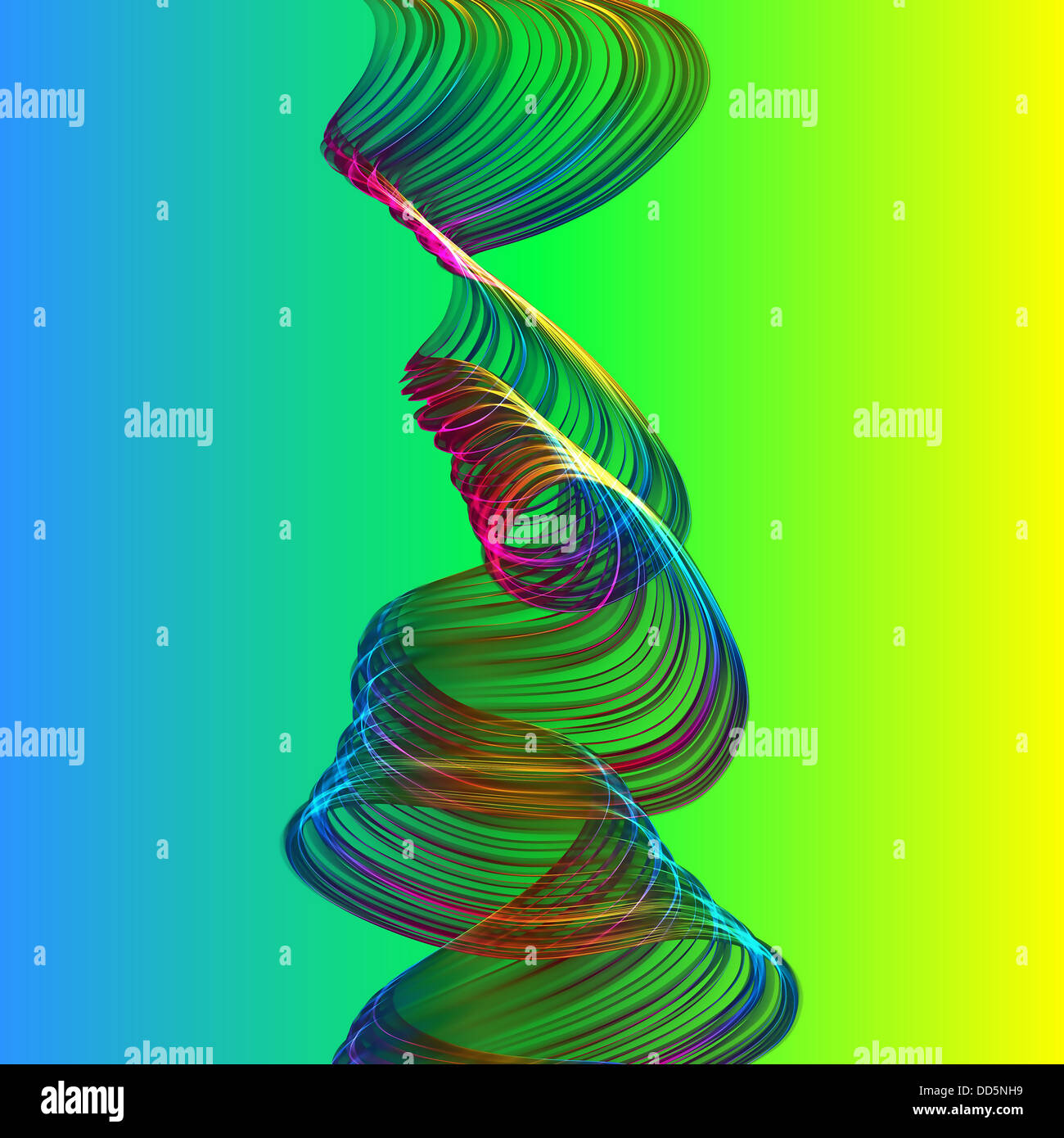abstract colorful twisted waves Stock Photo - Alamy