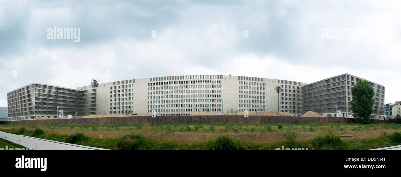 Exterior view of new headquarters of BND (Bundesnachrichtendienst) the ...