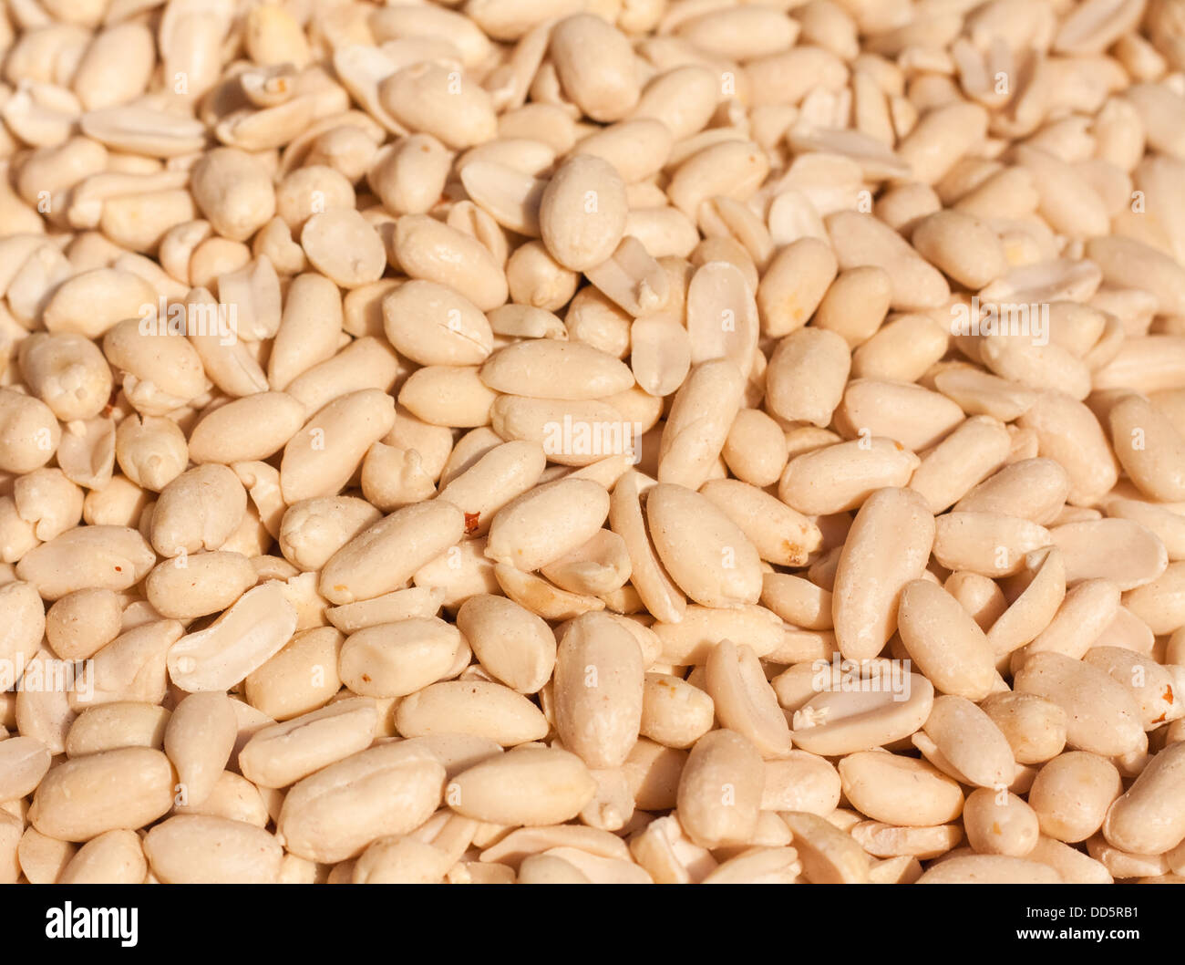 Peanuts Background. Close up of fried, peeled and salted peanuts Stock ...