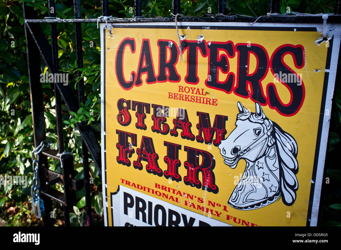 Carters Steam Fair poster Stock Photo - Alamy
