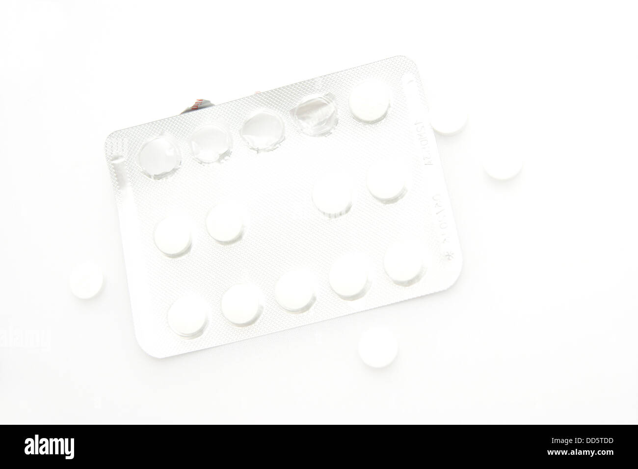 Penicillin VK (phenoxymethylpenicillin) tablets antibiotics Stock Photo ...