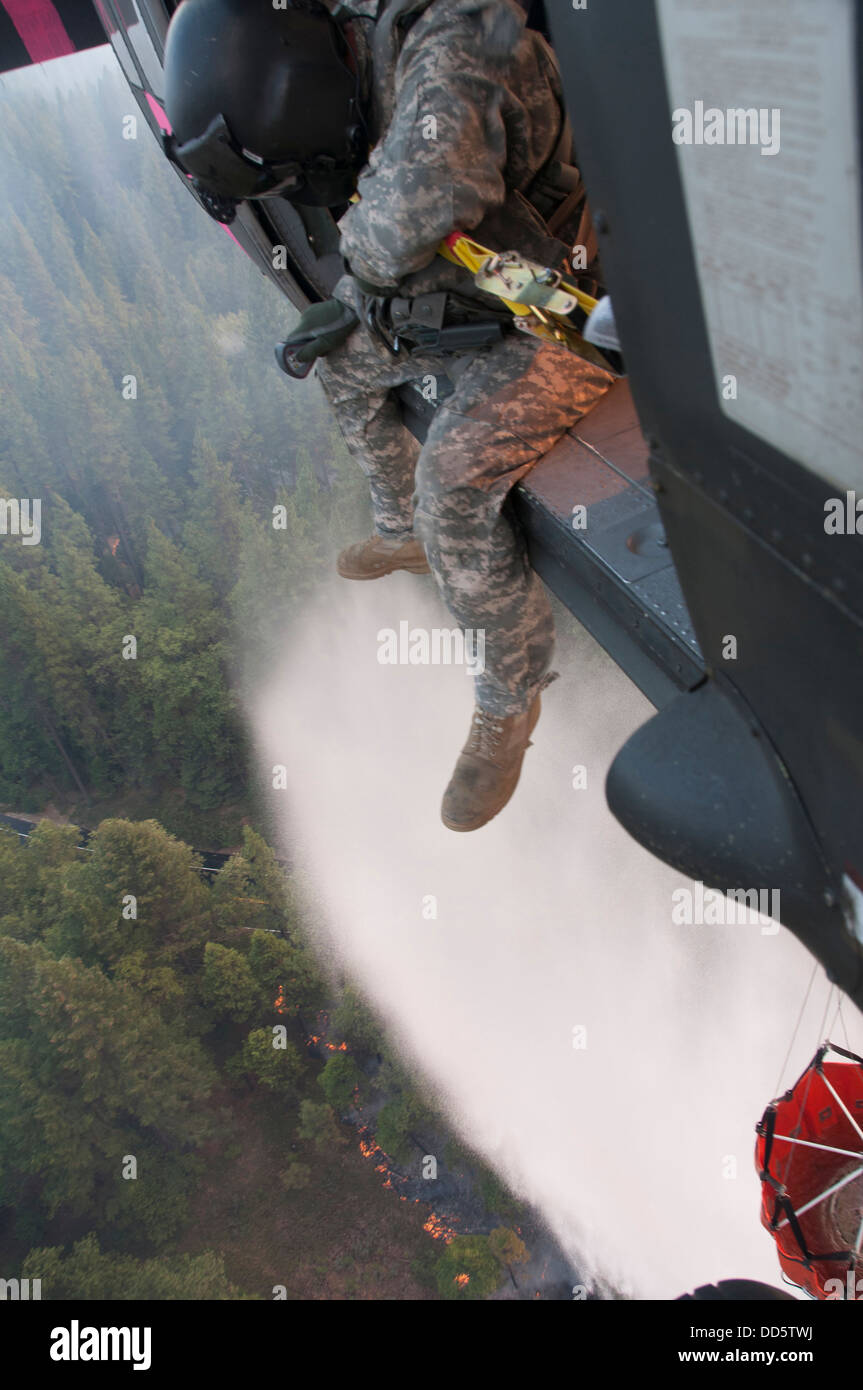 Sgt. Chris Boni, crew chief from the California Army National Guard, 1 ...