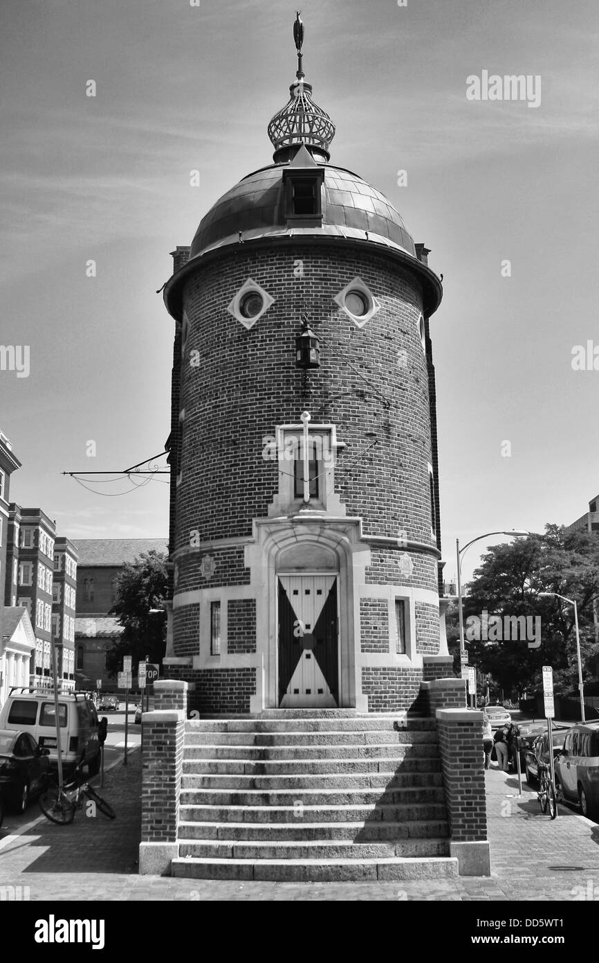 An unusual building in Boston, USA Stock Photo - Alamy
