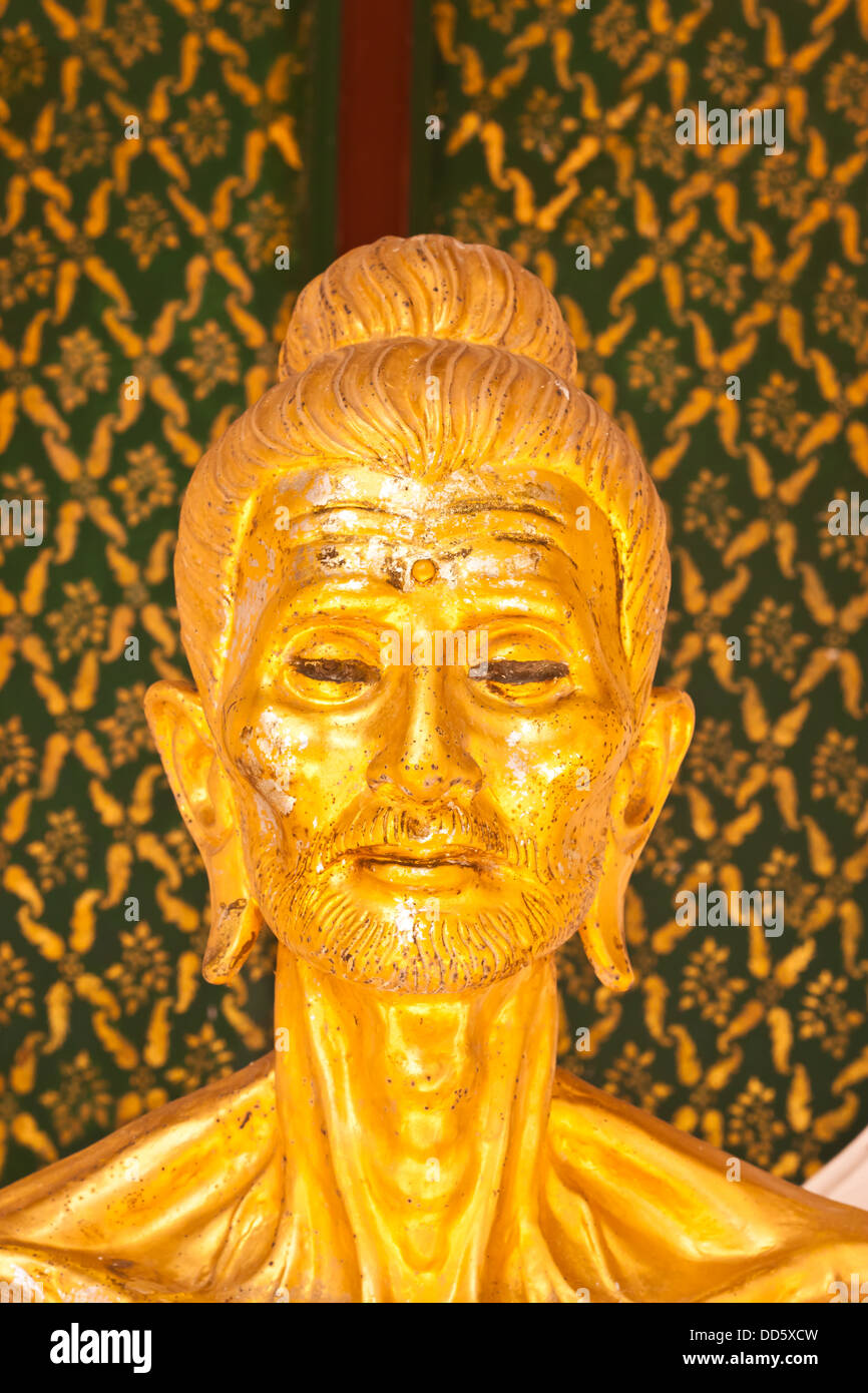 Golden face hi-res stock photography and images - Alamy