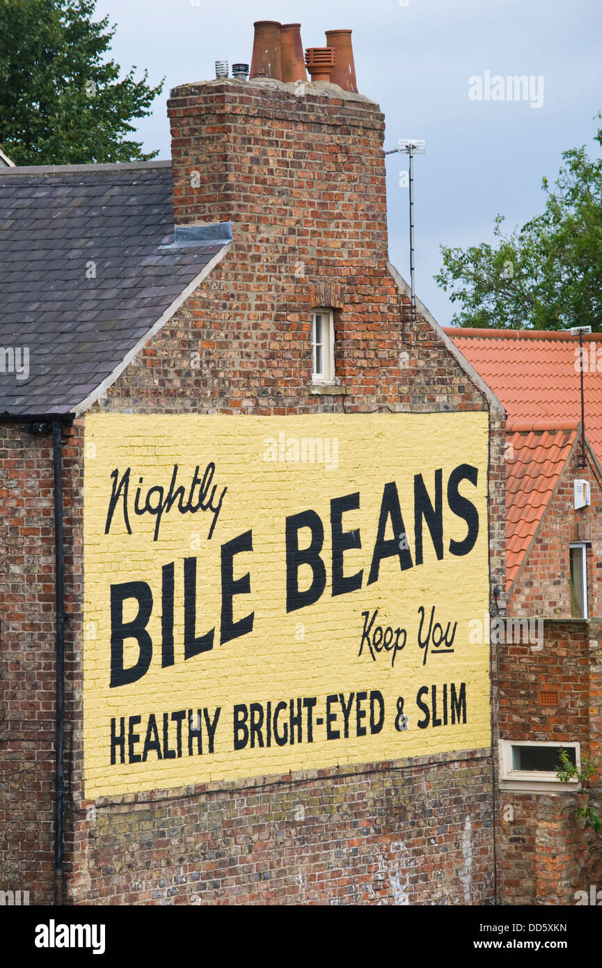 Bile beans advert york hi-res stock photography and images - Alamy
