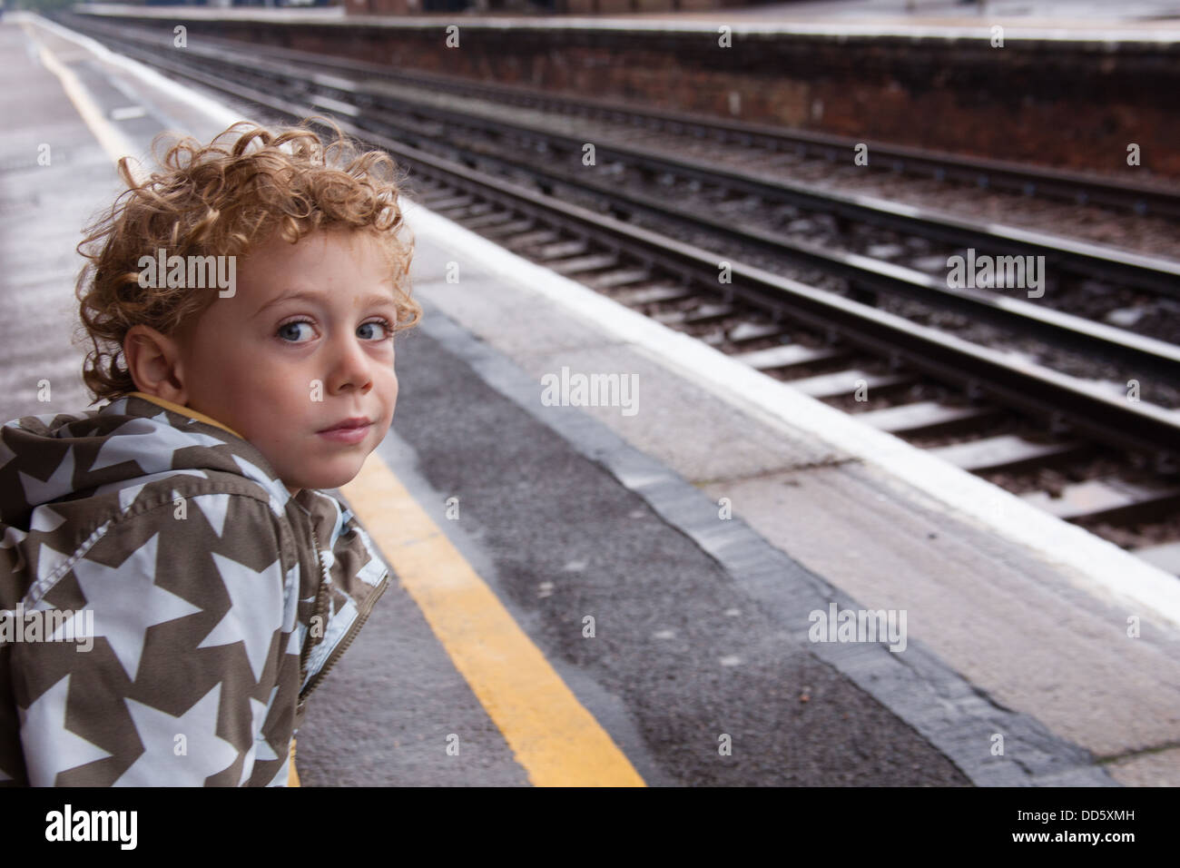 Boy Old Train High Resolution Stock Photography and Images - Alamy