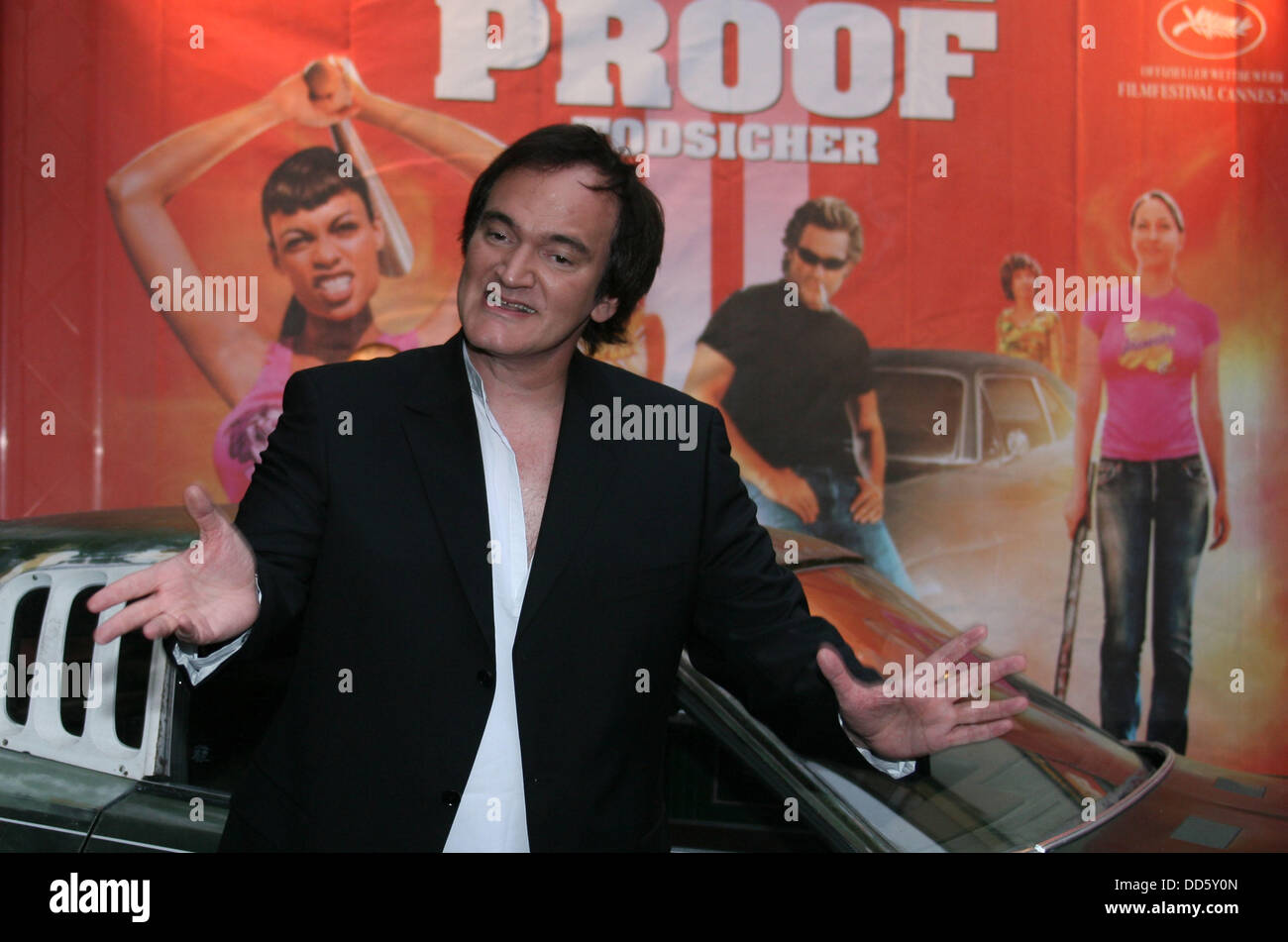 Director Quentin Tarantino at the special screening of "Death Proof" in ...